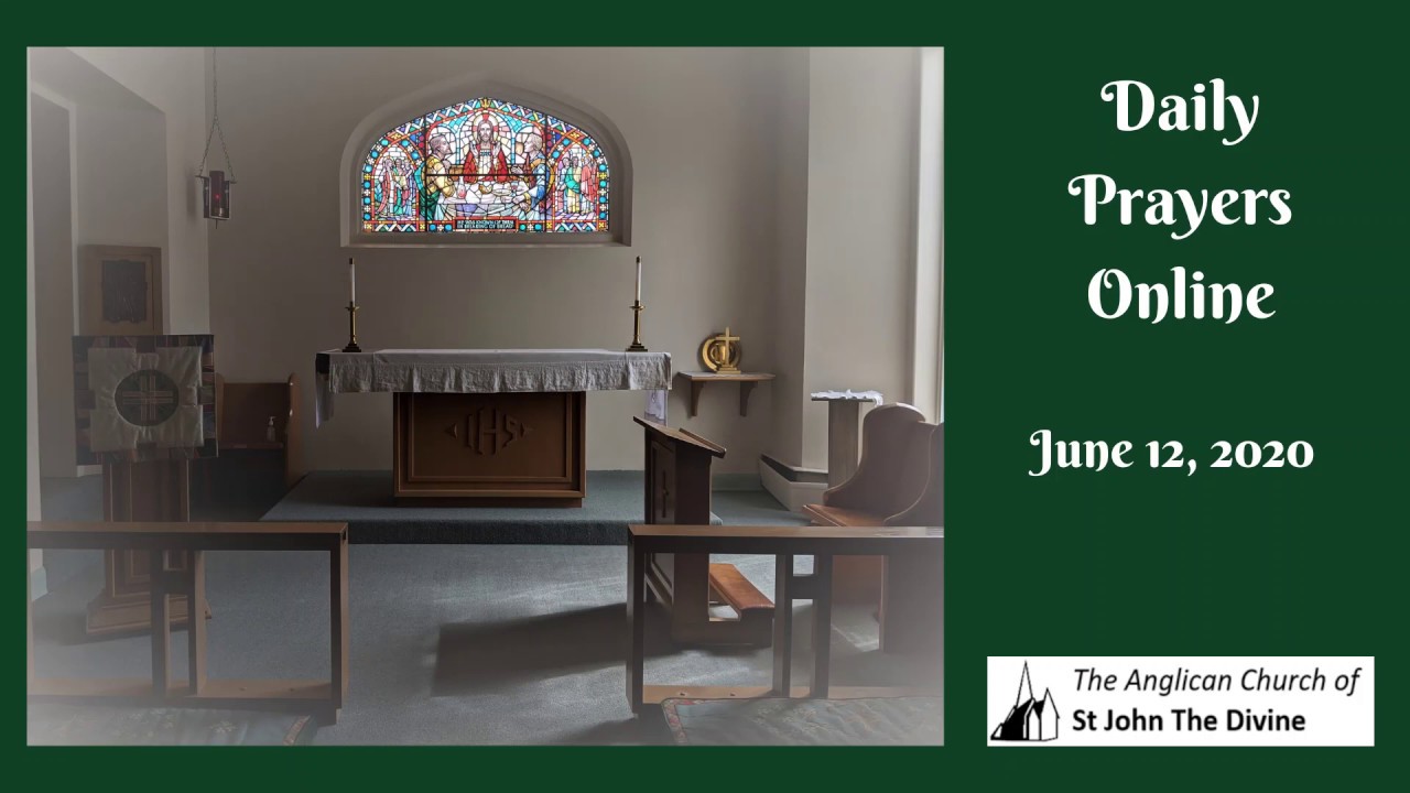 Daily Prayers for June 12, 2020 - YouTube