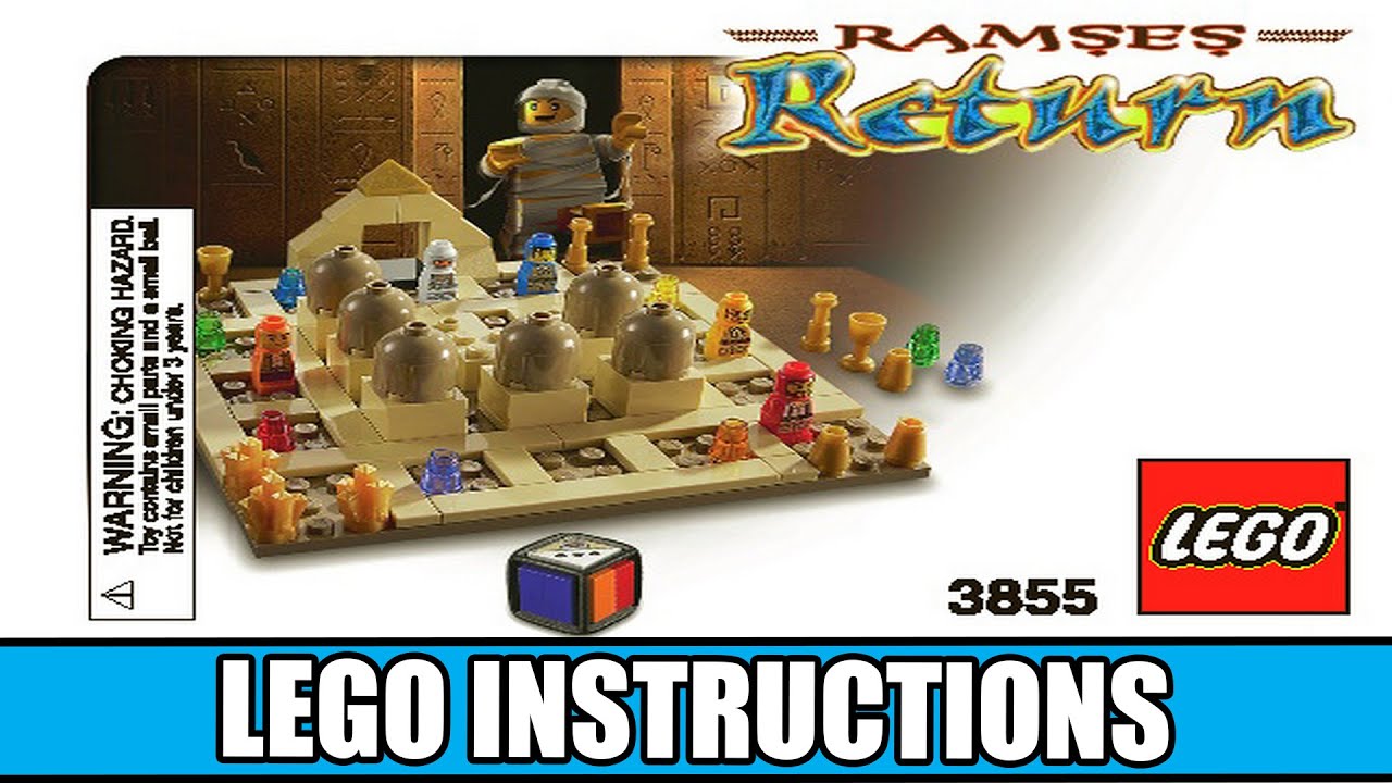 LEGO Instructions - Games - Ramses - 3855 - Ramses Return - YouTube