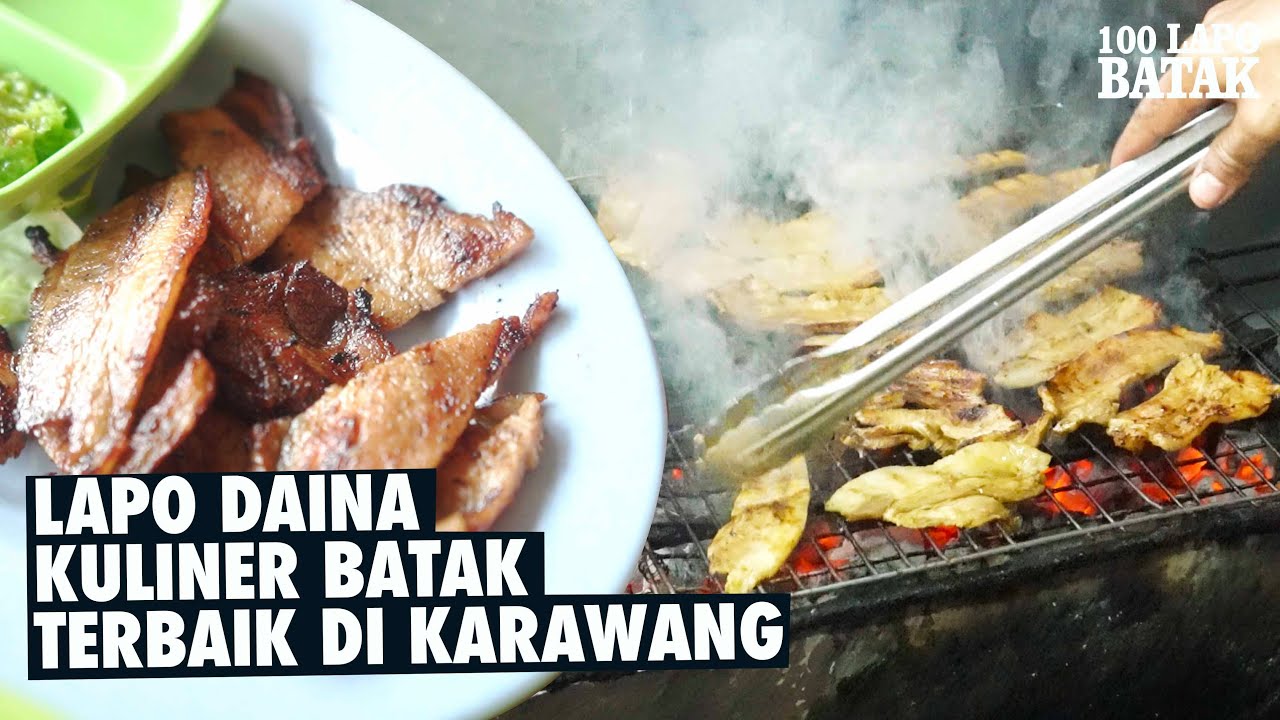 LAPO KARAWANG RAMAI BGT HALAK BATAK MAKAN DI SINI | 100 LAPO #14 - YouTube