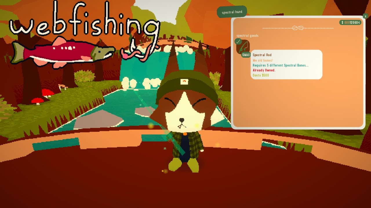 How to get the Spectral Rod in WEBFISHING! - YouTube