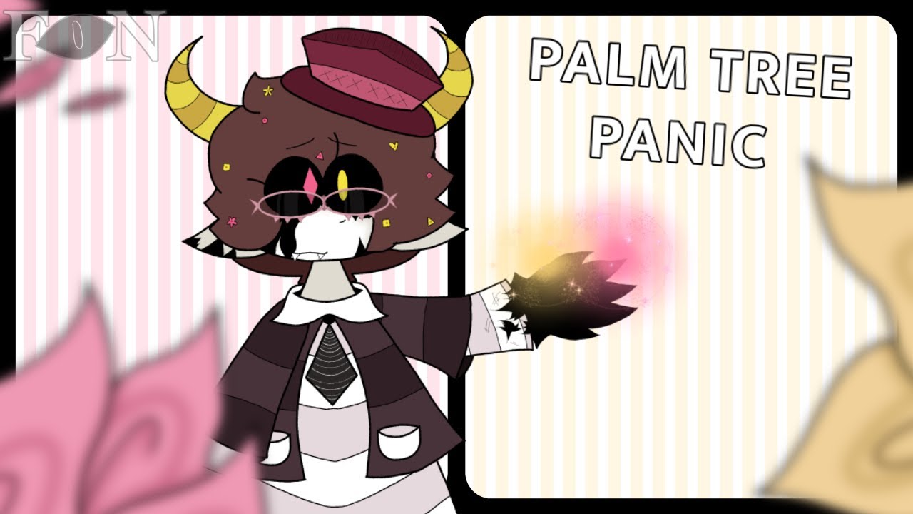 PALM TREE PANIC / Animation ( OC ) Loop + Test \ - YouTube