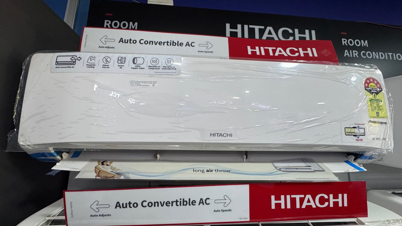 Hitachi AC de unboxing and Fiting - YouTube