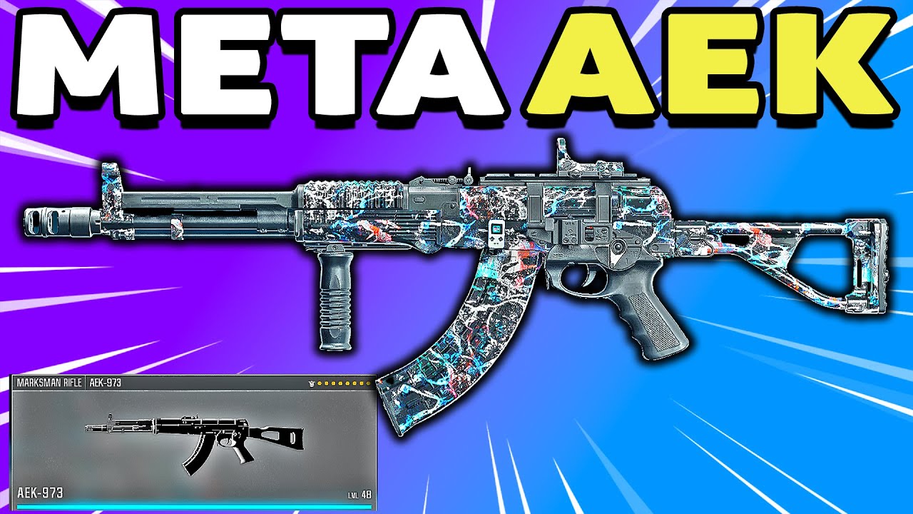 NEW *#1 BURST* AEK 973 is UNSTOPPABLE in BLACK OPS 6 After UPDATE ...