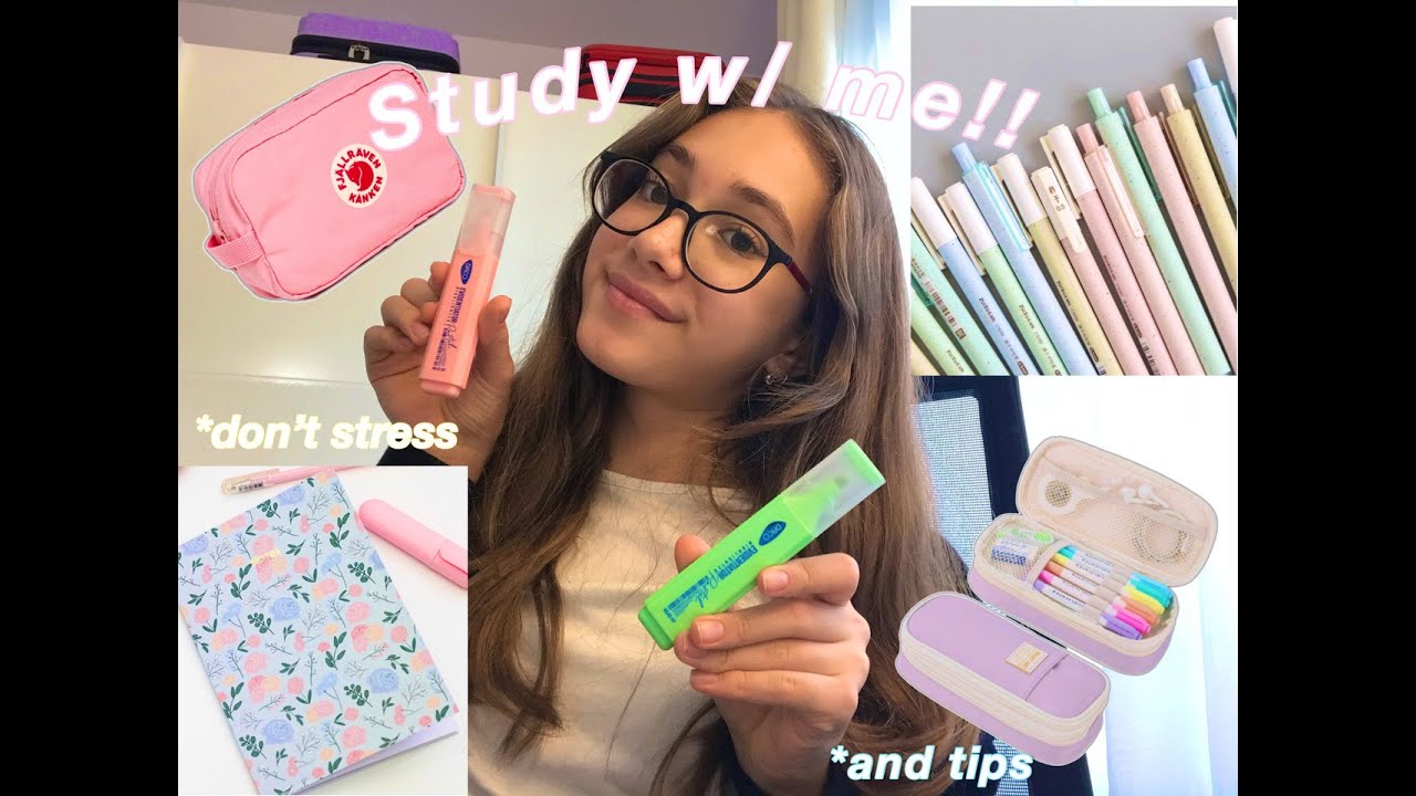 STUDY W ME | *Tips and Tricks* to make ur studying easier! - YouTube