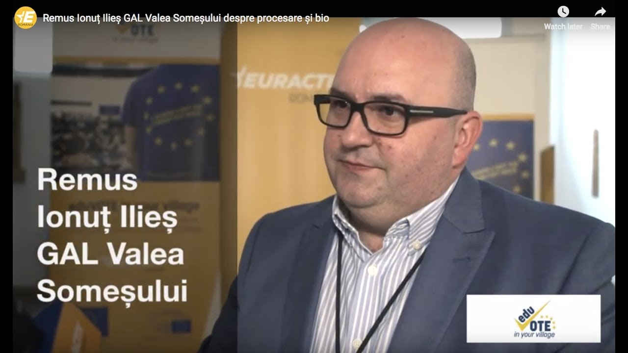 Remus Ionuț Ilieș GAL Valea Someșului despre procesare și bio - YouTube