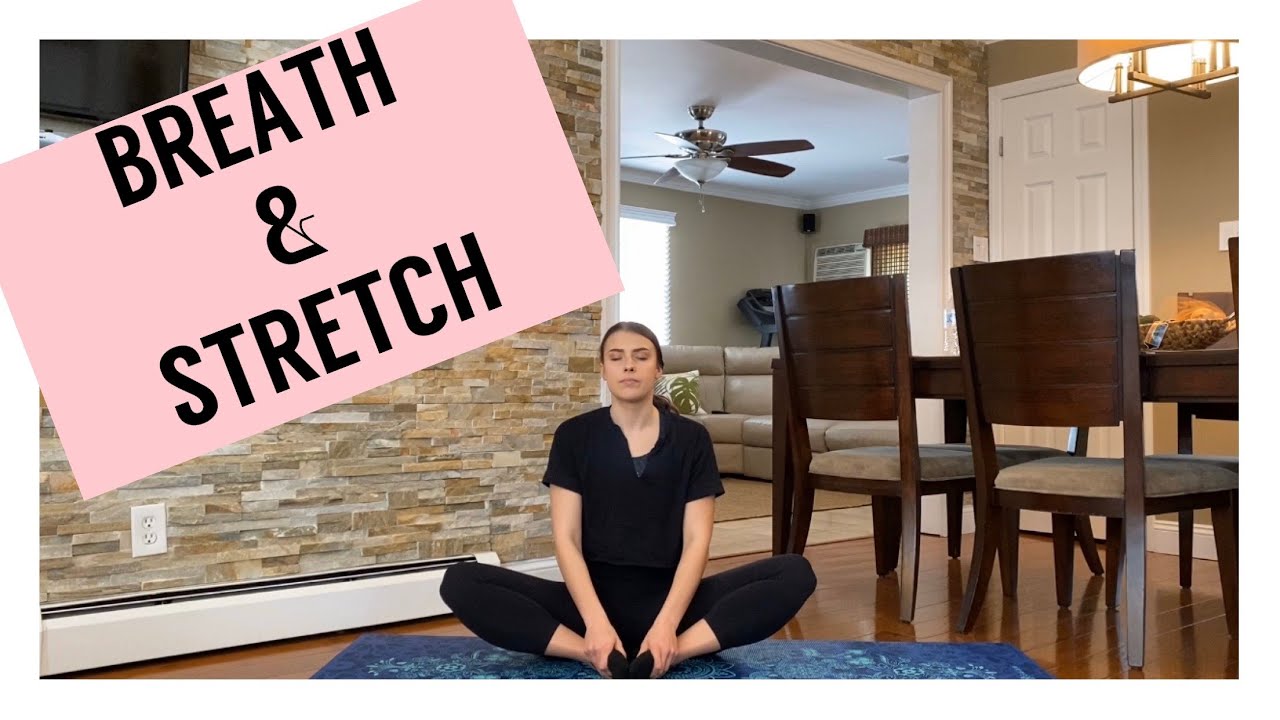 Stretch, Breath, & Give Yourself a Hug | Home Workout Day 34 | NO GYM ...