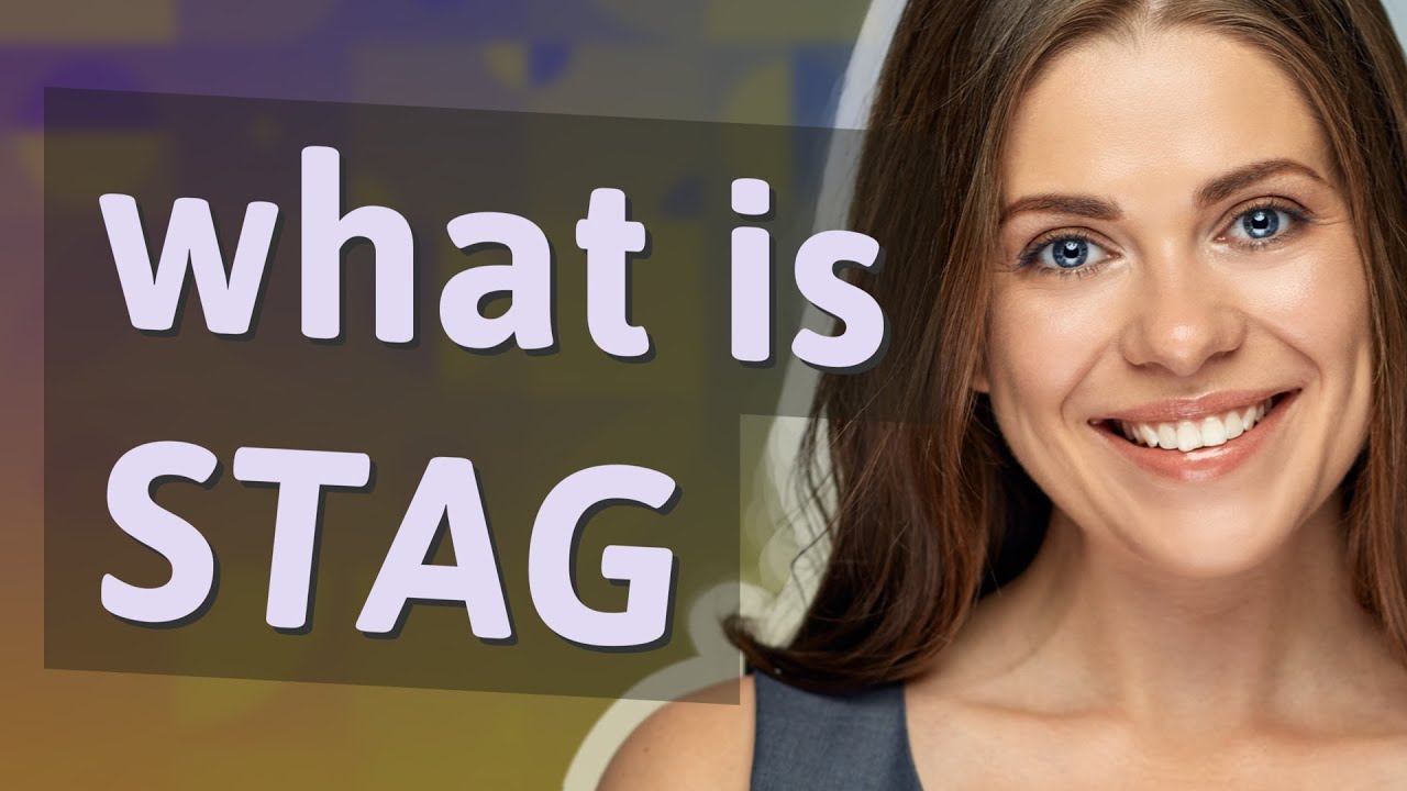 Stag | meaning of Stag - YouTube