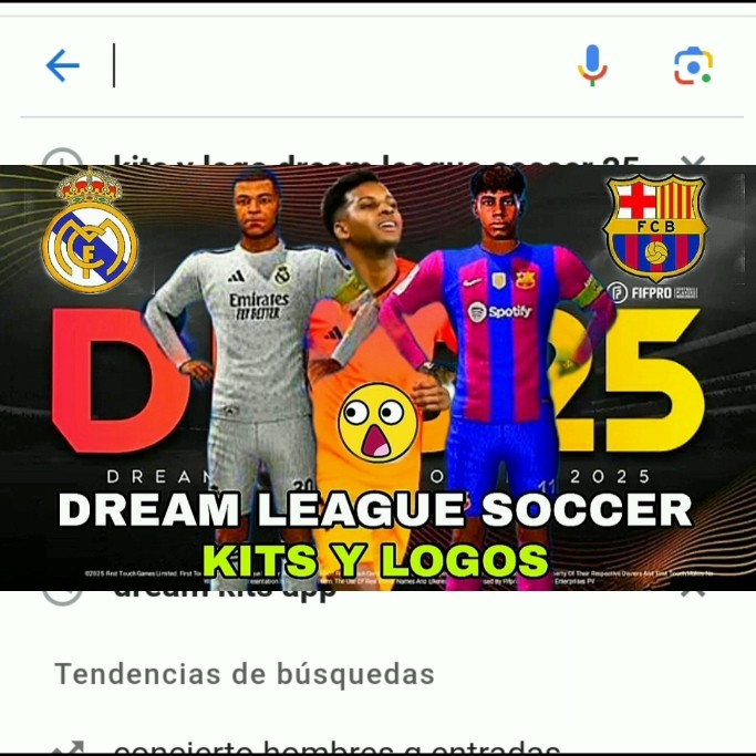 🤩COMO PONER KITS Y LOGOS EN DLS 25 EN DREAM LEAGUE SOCCER 2025 #shorts ...