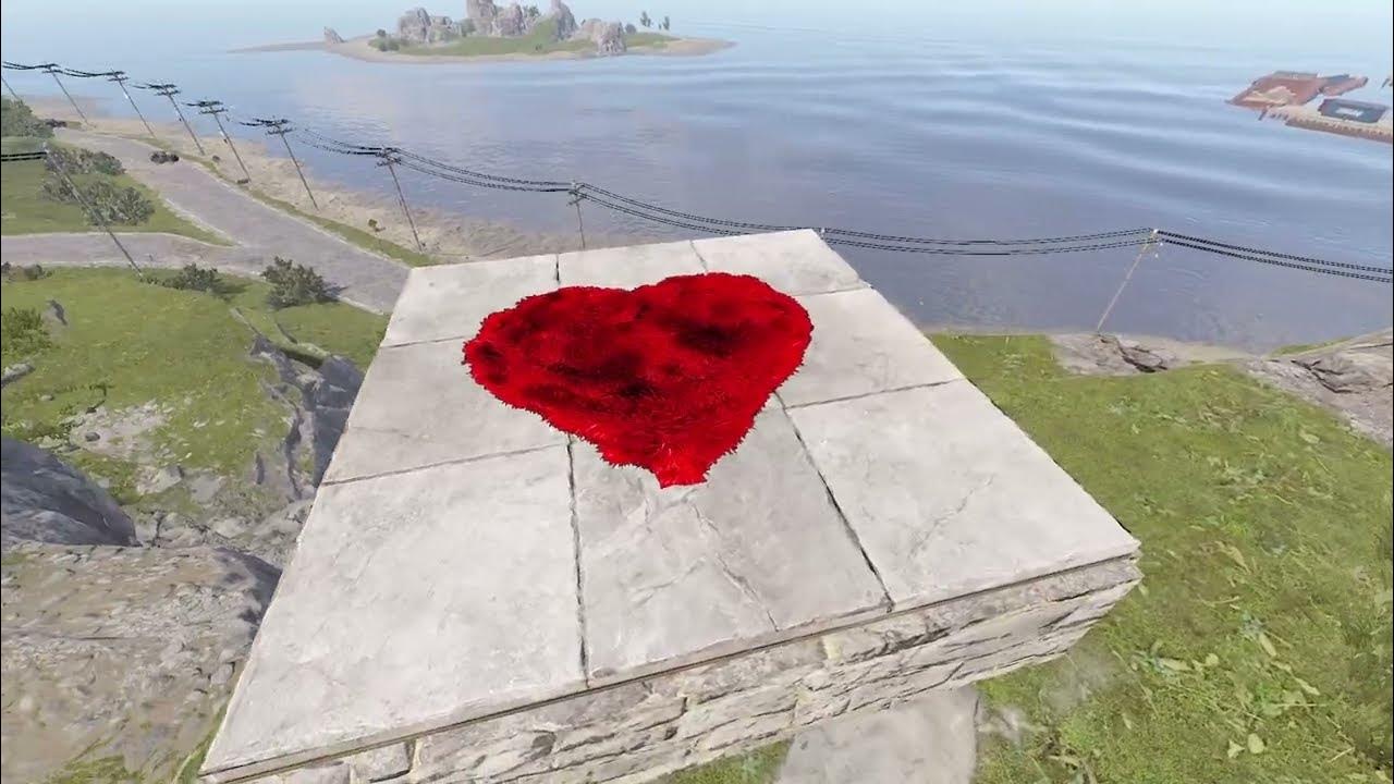RUST SKINS - Heart Rug - YouTube