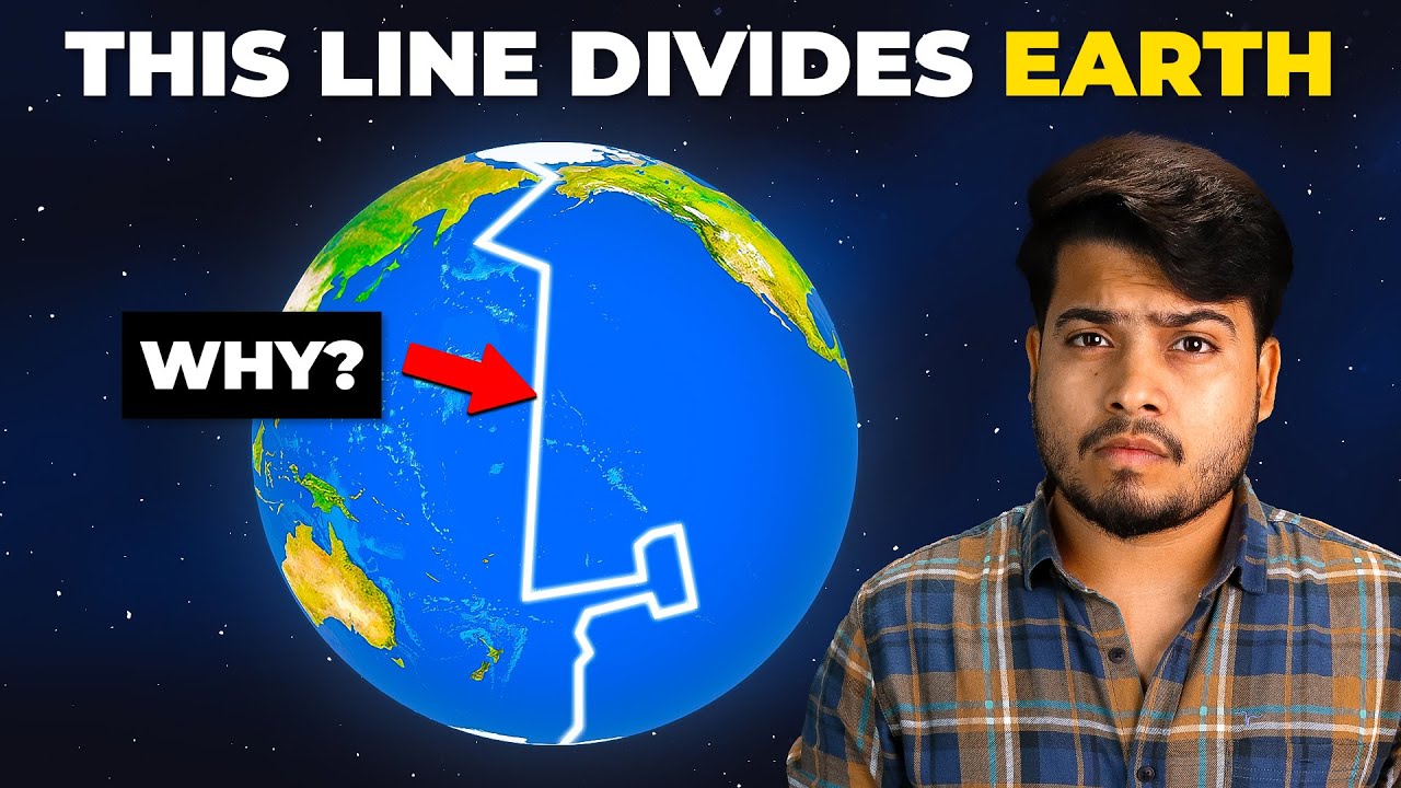 How This LINE Divides Earth in Day & Night? | The International Date ...