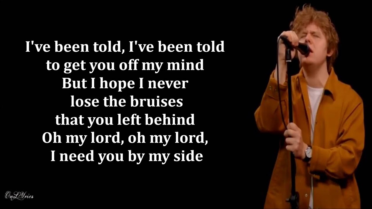 Lewis Capaldi - Bruises (Lyrics) - YouTube