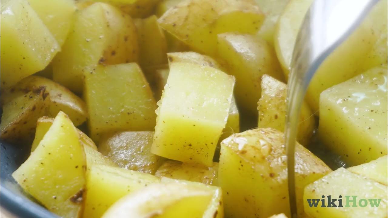 how to cook diced potato in microwave