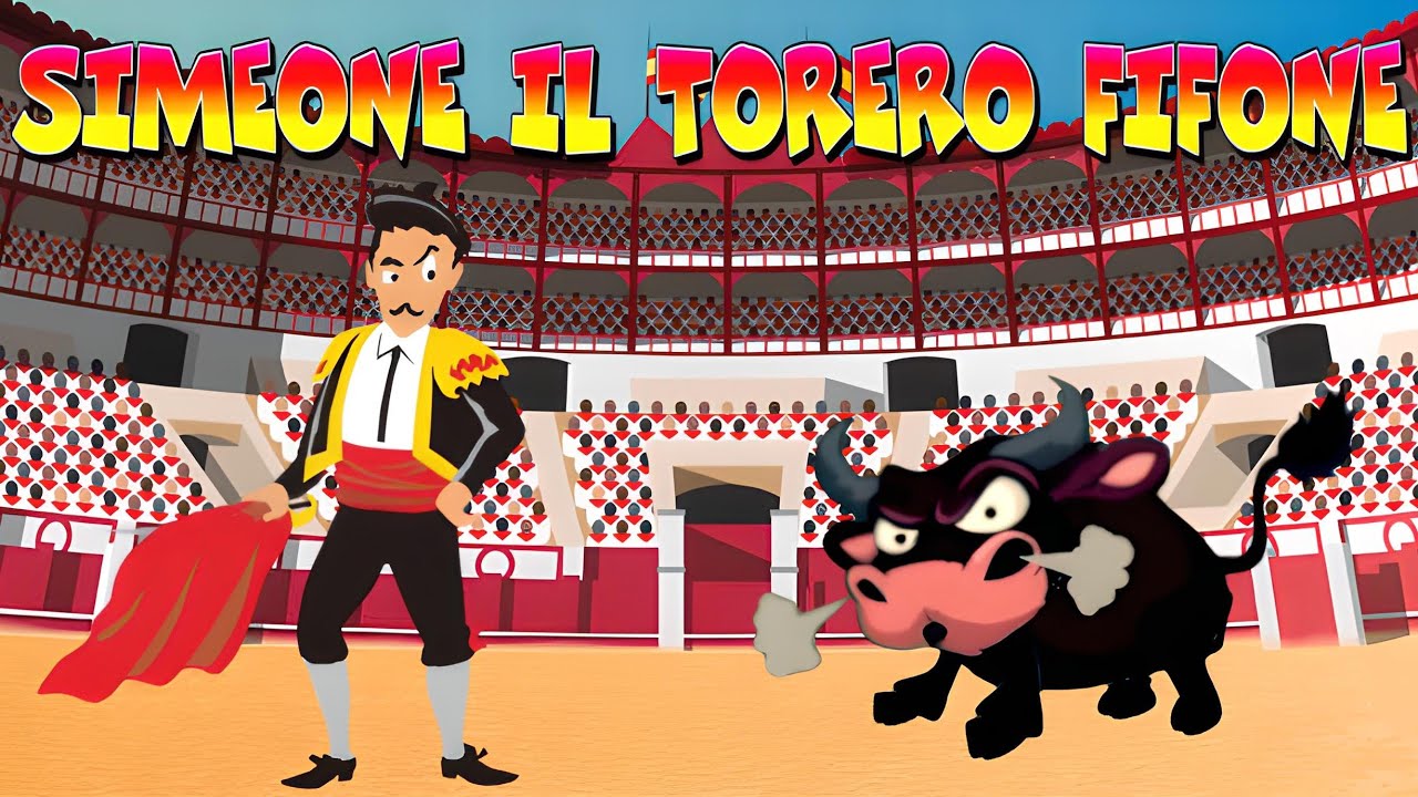 SIMEONE IL TORERO FIFONE - Cartoon - YouTube
