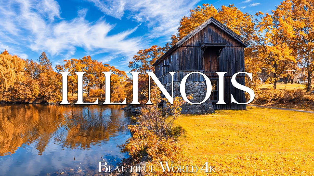 Illinois 4K - Famous Fall Colors and Scenic Autumn Beauty in Illinois ...