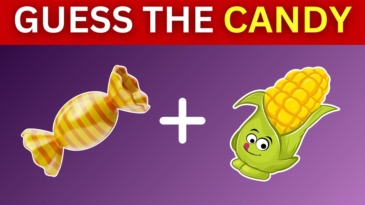 🍬 Guess The Candy by Emoji 🍬 🍭/ Smart Puzzle Shots - YouTube