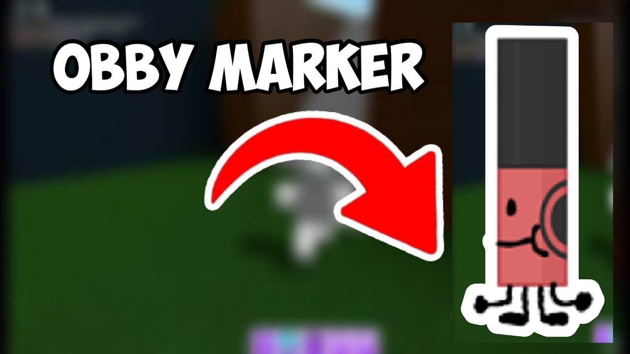 How to Get The “Obby Marker” | ROBLOX FIND THE MARKERS - YouTube
