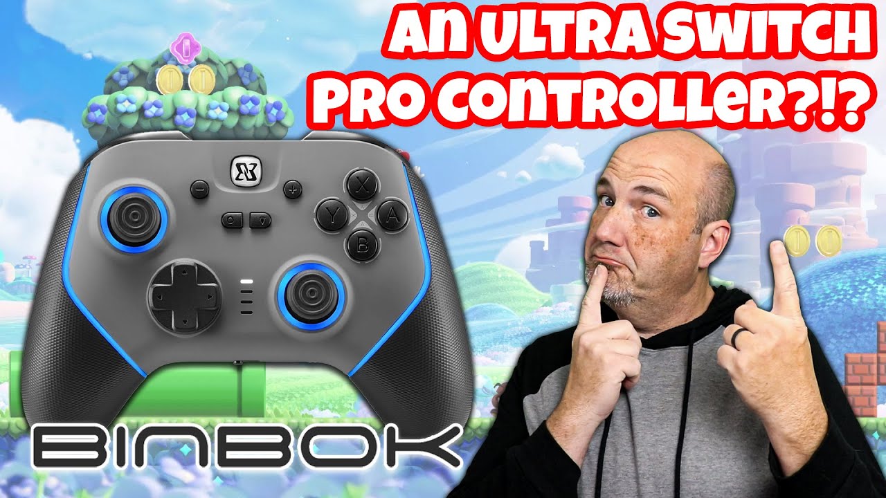 An Ultra Switch Pro Controller?!? BinBok Ultra Pro Controller Review - YouTube