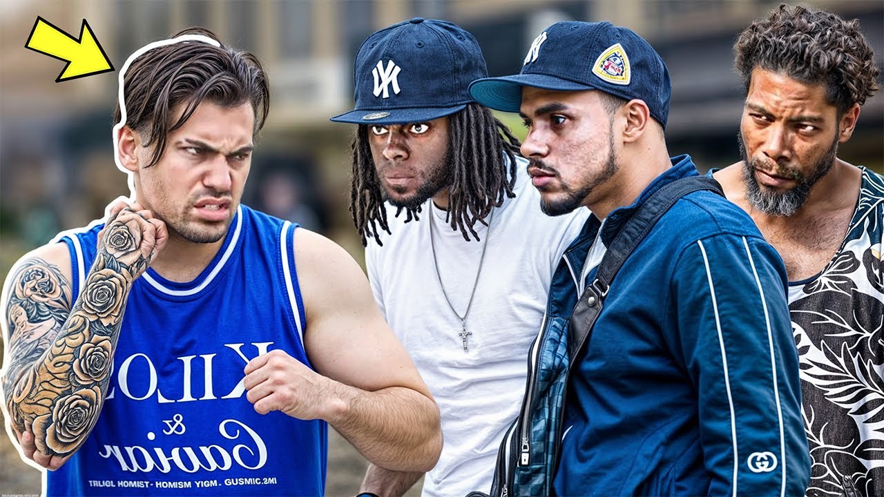 Fading THUGS in the HOOD at Marcy Projects! (MUST WATCH) - YouTube