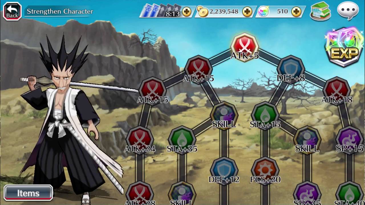 A Detailed Look at Red Kenpachi's 6 Star Soul Tree - YouTube