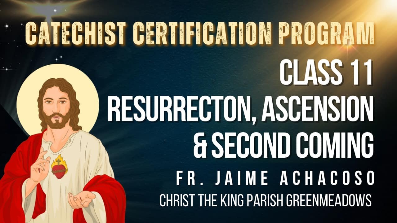 CTK Catechist Certification Program Class 11 - YouTube
