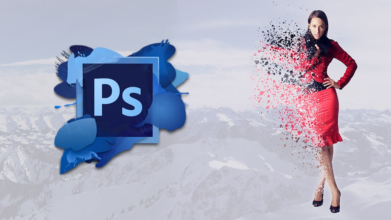 Photoshop Tutorial | Dispersion Effect - YouTube