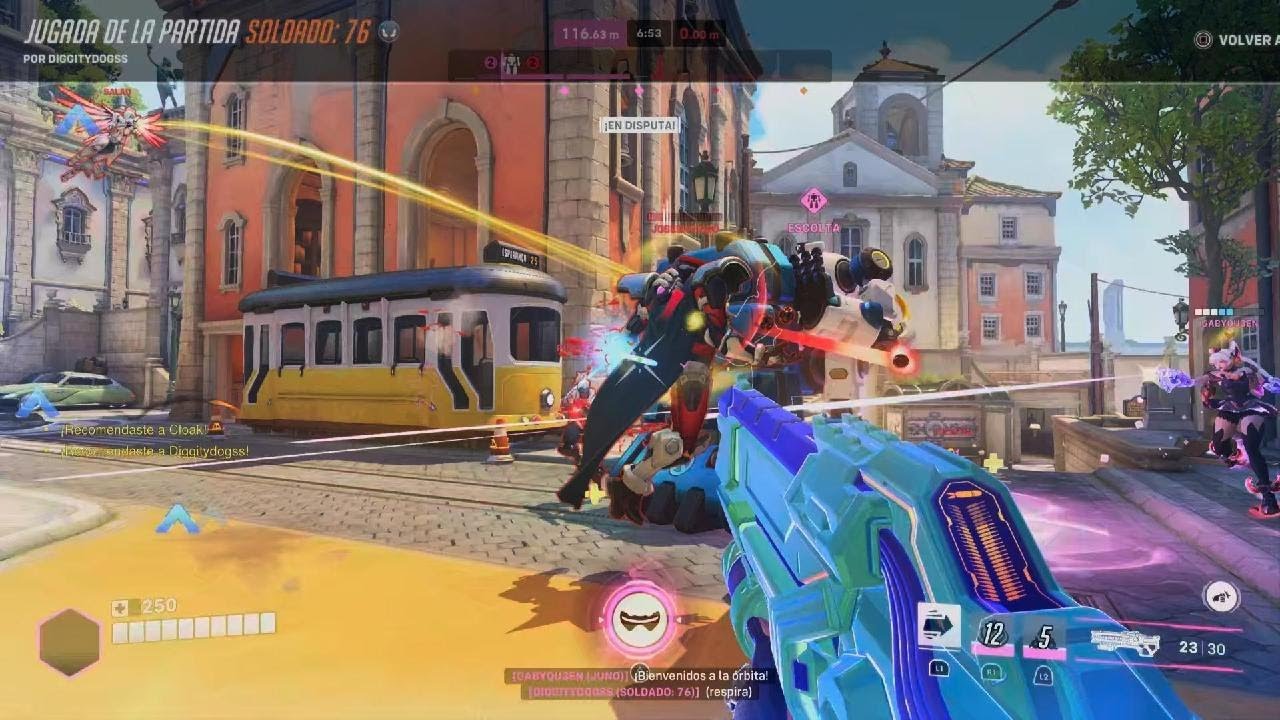 Overwatch 2:el arma en azul se ve bien. - YouTube
