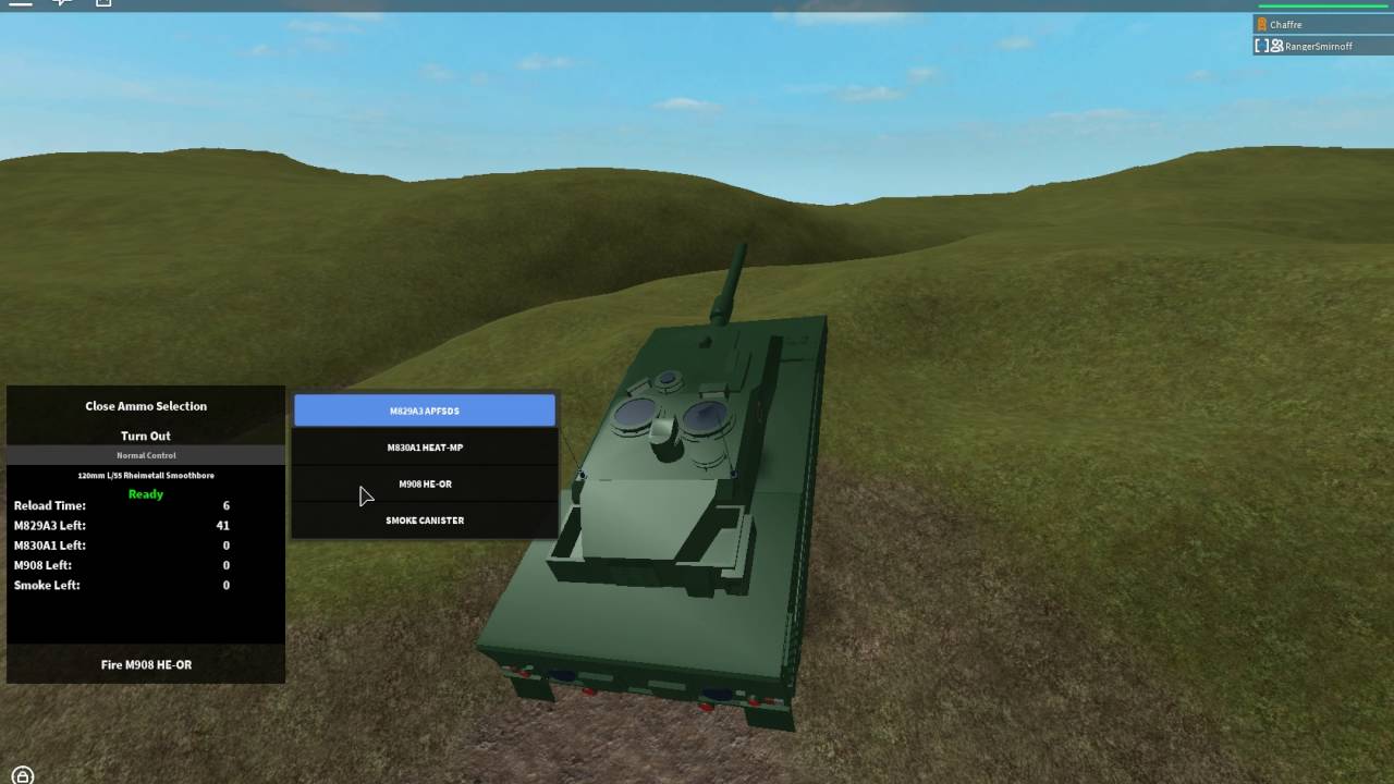 Prüfung des Leopard-Panzer Firing / ROBLOX - YouTube