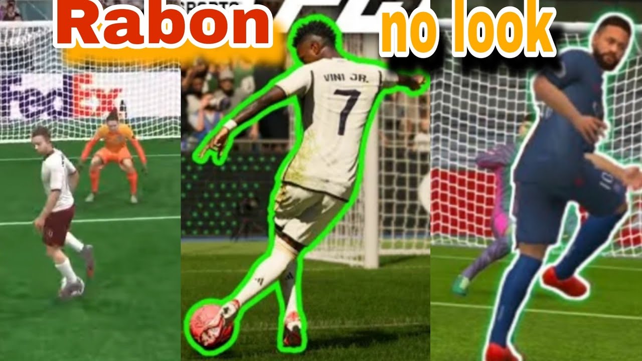 Rare Skills in ea fc mobile | how to do rabona in fc mobile - YouTube
