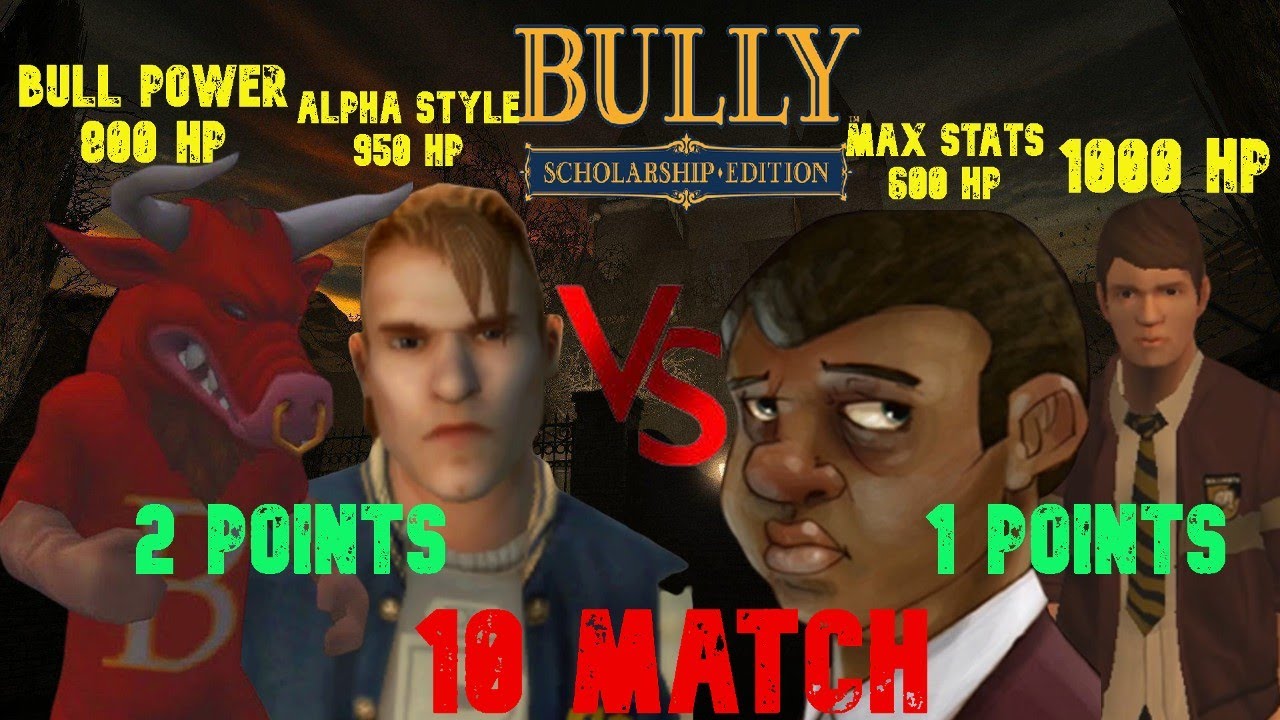 Bully SE Tournament: Casey Harris & Mascot VS Alpha Student & Alpha ...