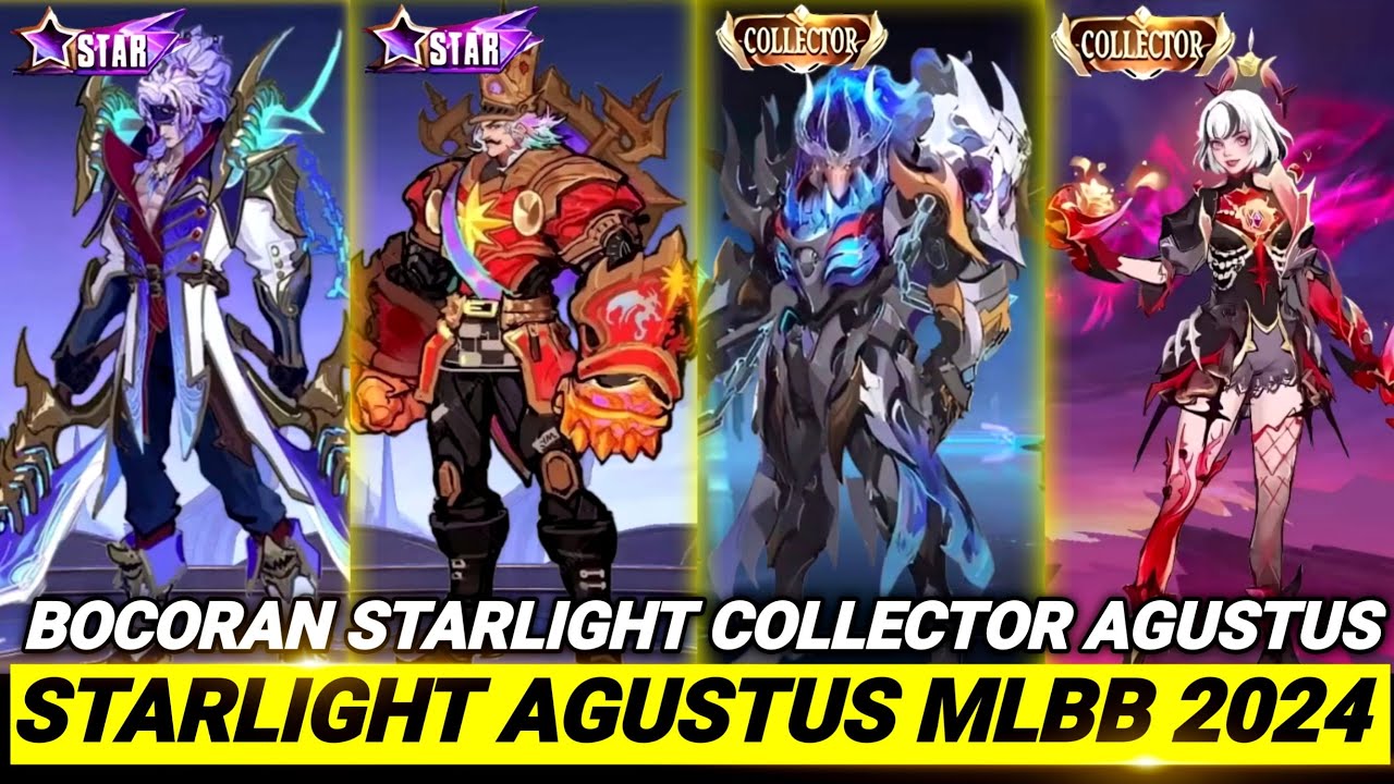 BOCORAN SKIN STARLIGHT COLLECTOR BULAN AGUSTUS 2024 !! SKIN STARLIGHT ...