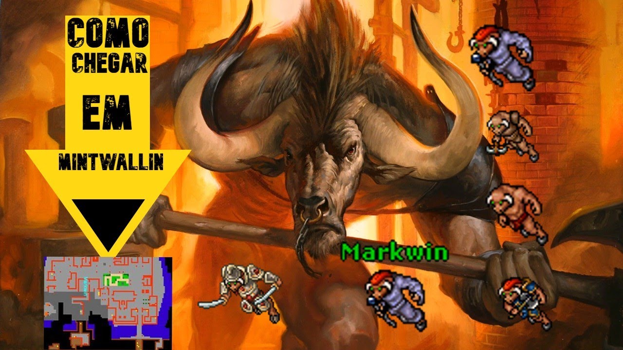 Tibia - Como chegar em Mintwallin - YouTube