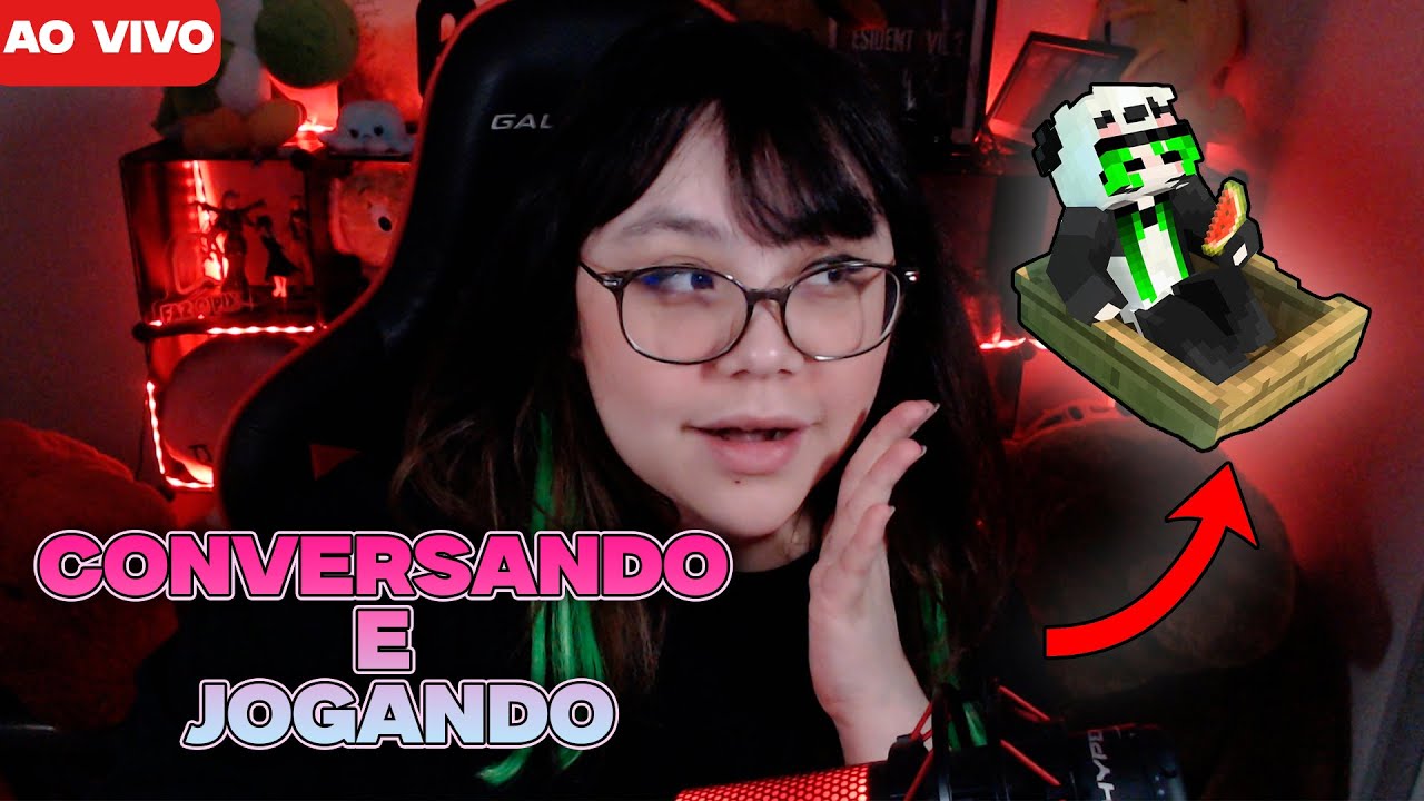 AO VIVO - CONVERSANDO E JOGANDO - YouTube