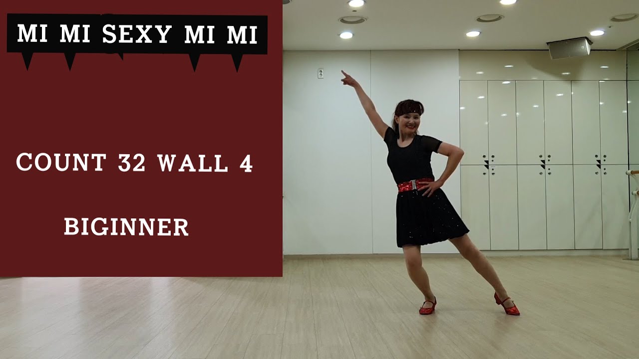MI MI SEXY MI MI |Line Dance(Demo & Count)Beginner - YouTube