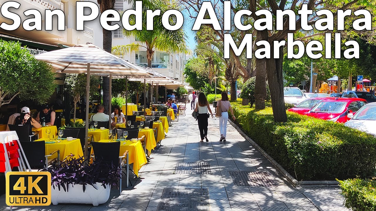 Scenic Walking Tour of San Pedro de Alcántara, Marbella, in May 2023 ...