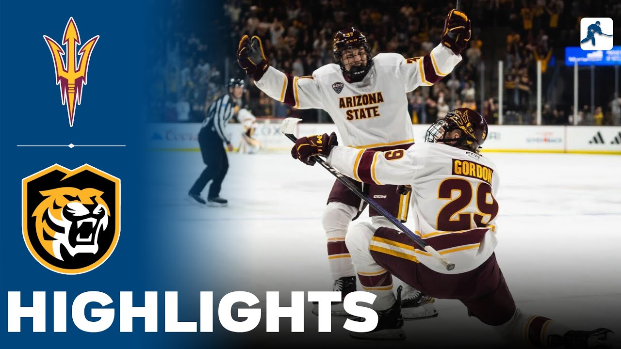 Arizona State vs Colorado College | NCAA College Hockey | Highlights ...