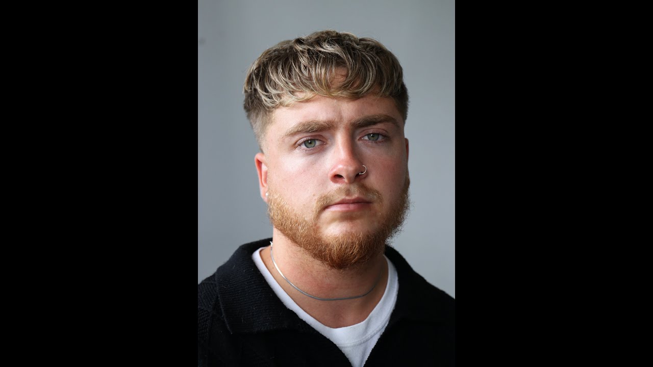 How to cut a textured crop haircut with taper-fade - YouTube