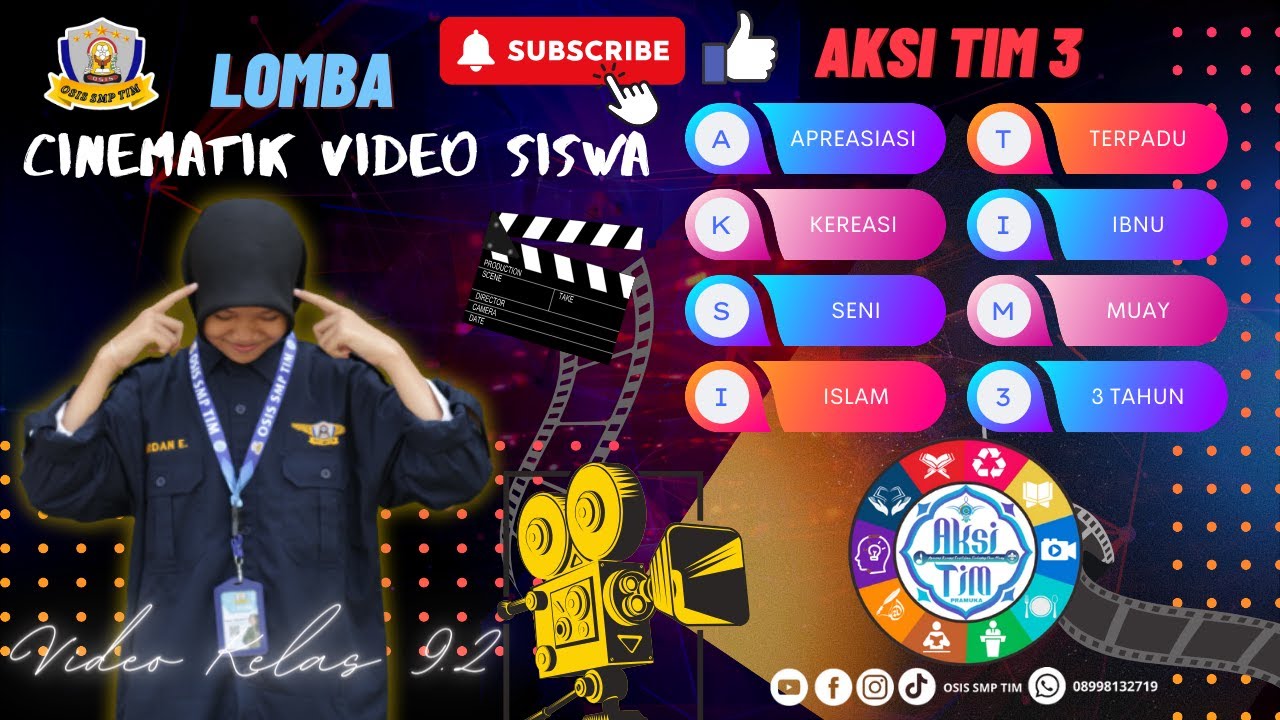 VIDEO LOMBA AKSI TIM KELAS 9.2 - YouTube