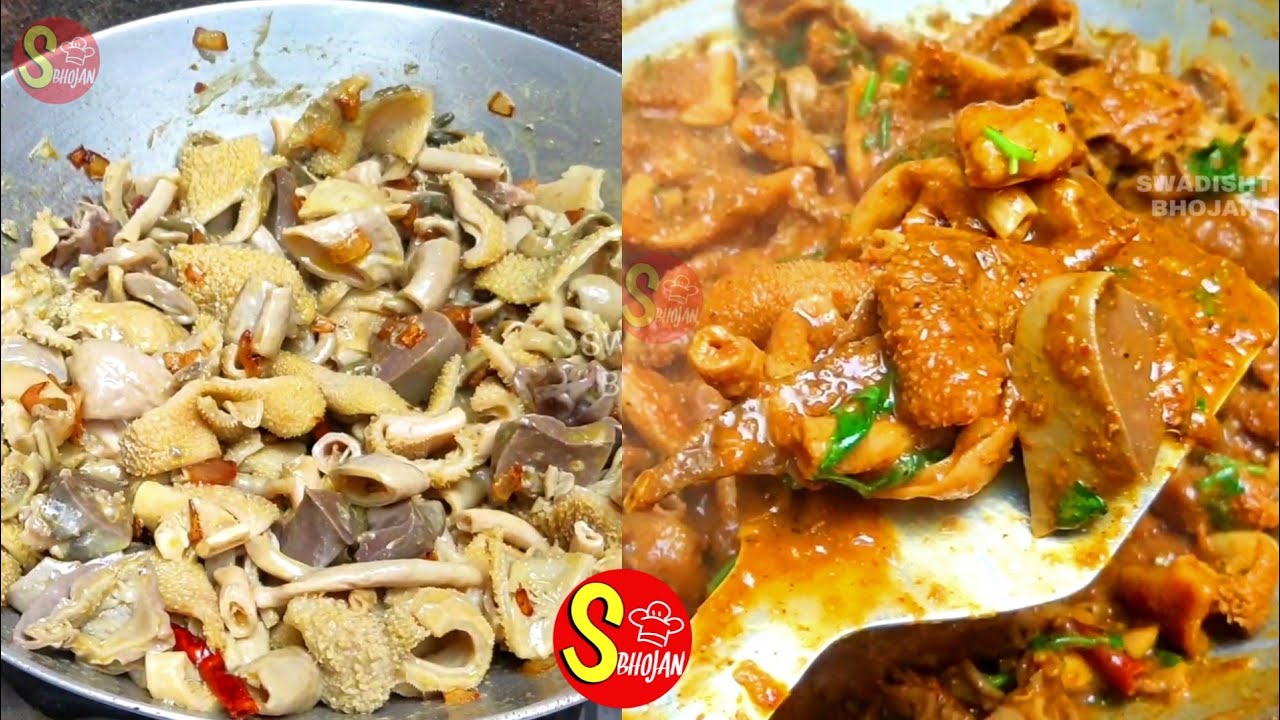 mutton pachoni recipe बकरे की पचौनी का मसाले वाली सुखि करी bakra ka ...