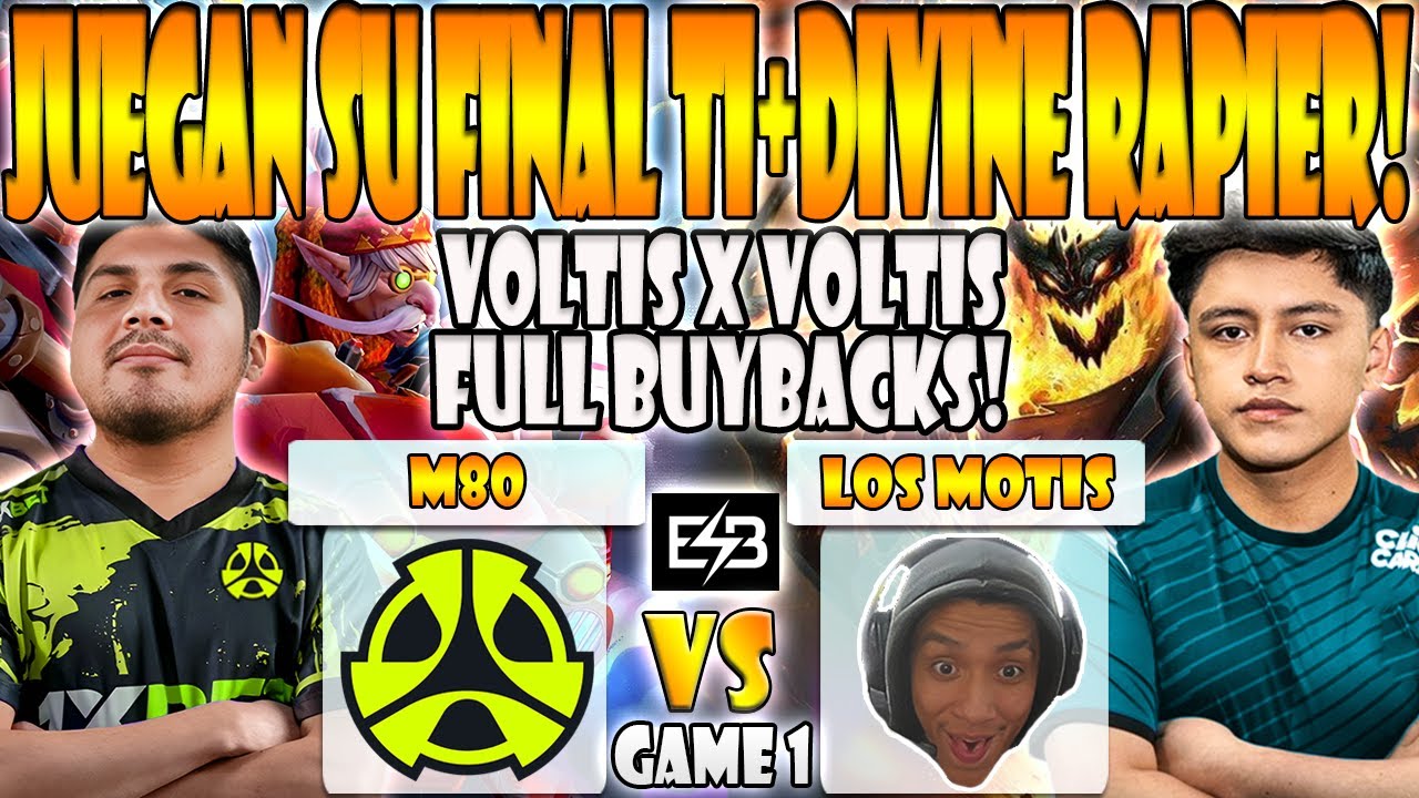 M80 VS LOS MOTIS BO3[GAME 1]ELIMINACION- K1, DARKMAGO VS LALATRONI-PGL ...