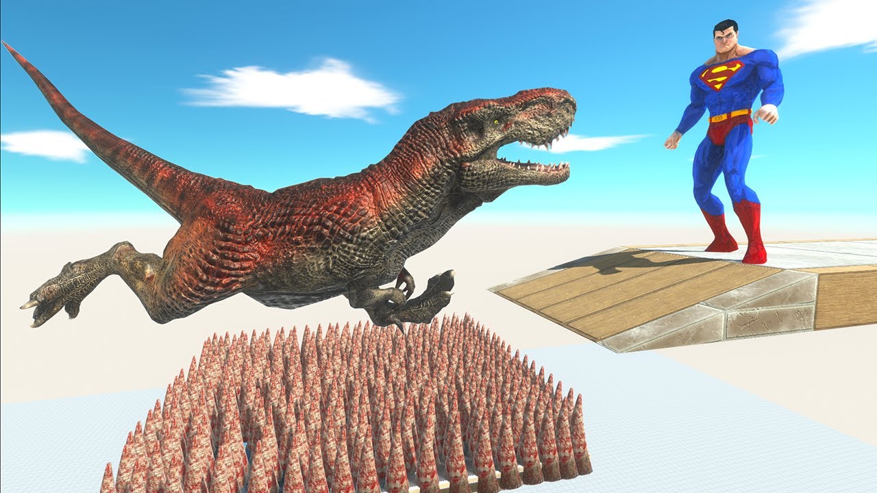 Who can jump over Ultimate Hell Spike Trap? - Animal Revolt Battle ...