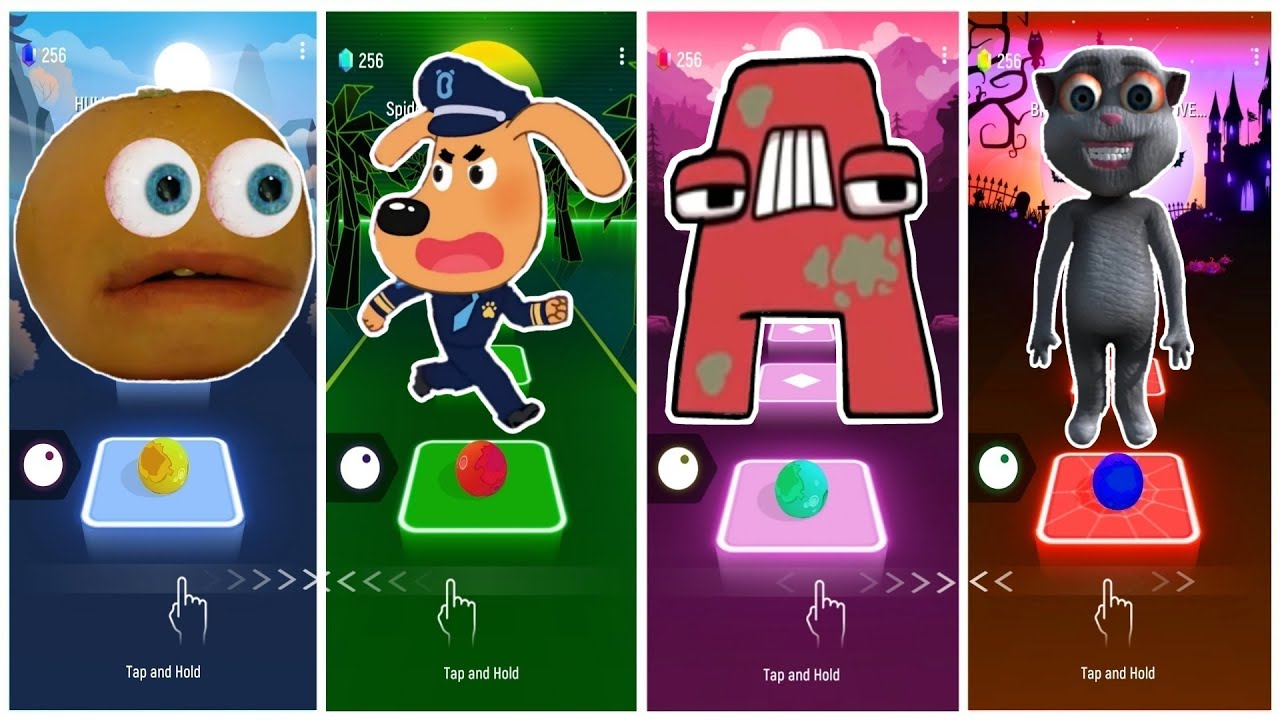 Annoying Orange 🆚 Sheriff Labrador 🆚 Talking Juan 🆚 Alphabet Lore. 🎶 ...