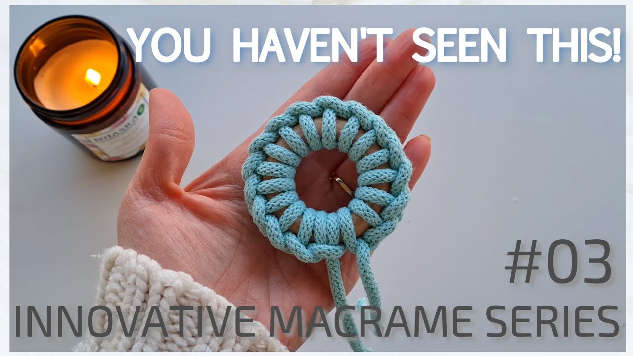 How to Wrap a Ring [Looped Hitching Pattern] || INNOVATIVE MACRAME ...