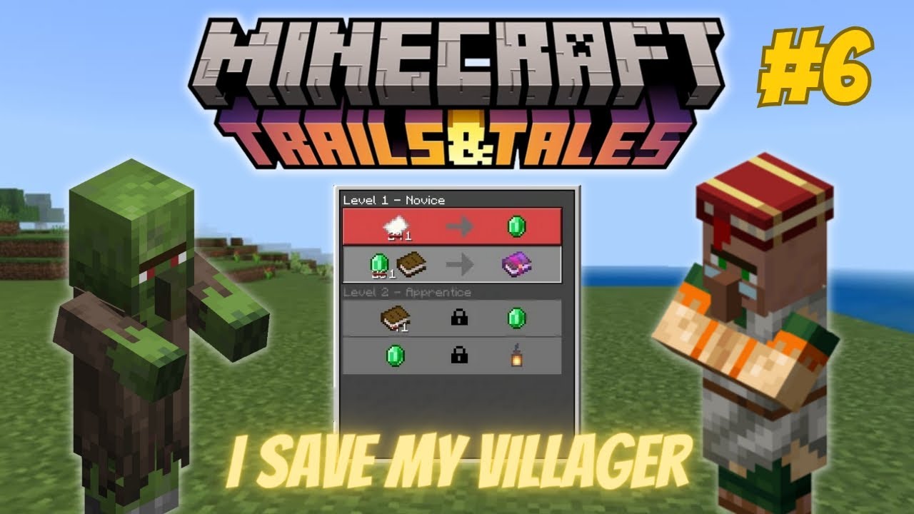 I CURED AN INFECTED ZOMBIE VILLAGER | MINECRAFT GAMEPLAY #6 - YouTube