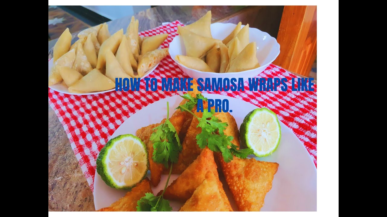 How to make SAMOSA sheets/wraps for beginners like a PRO...STEP BY STEP ...