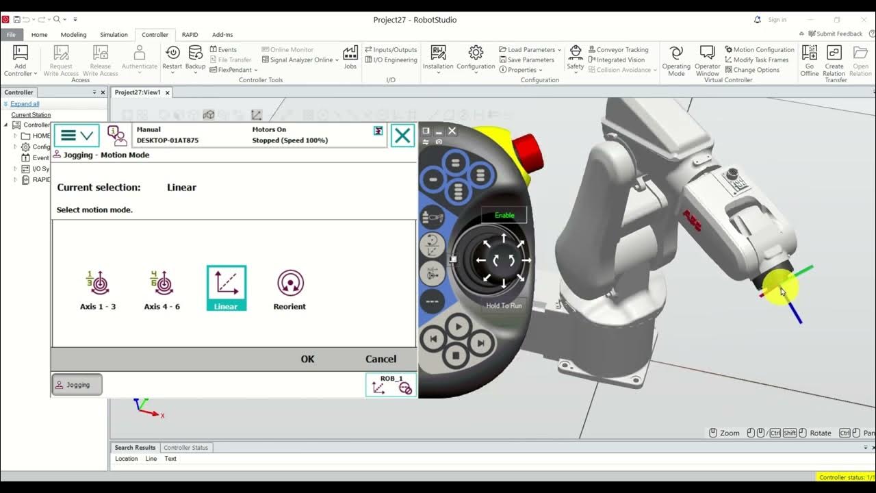 How to Memorize Robot Points using FlexPendant-Teach Pendant for ABB Robot Programming-ABB ...