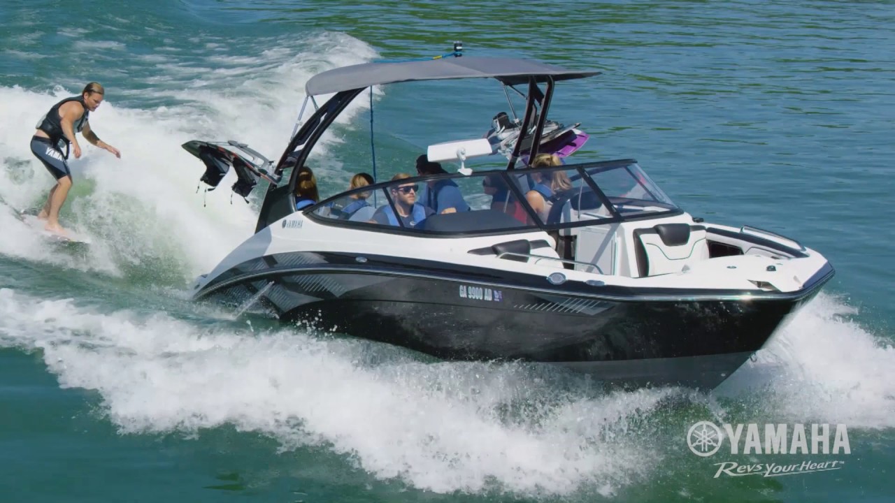 Yamaha's new Connext system for 21-foot Boats - YouTube