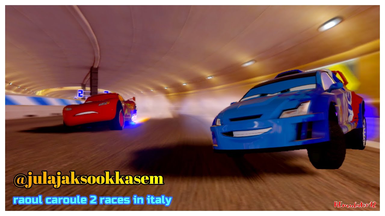Cars 2 The Video Game | Raoul CaRoule in Italy (2 Races) - YouTube