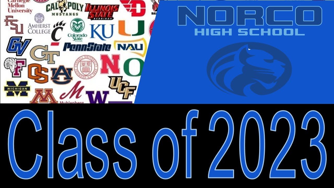 Class of 2023 Senior Acceptance Video | Norco High School - YouTube