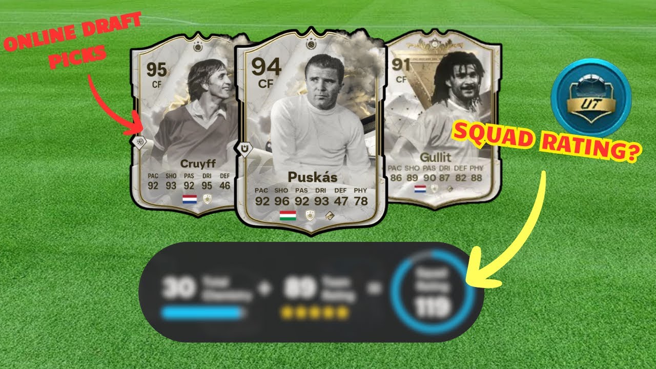 FC24 FUT DRAFT BUILD! WOW! 7 POWERFUL ICONS! - YouTube