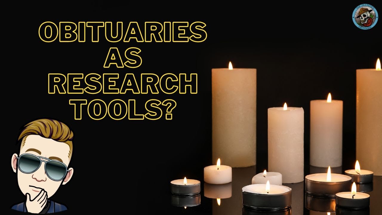 Why We Should Use Obituaries in Our Research - YouTube